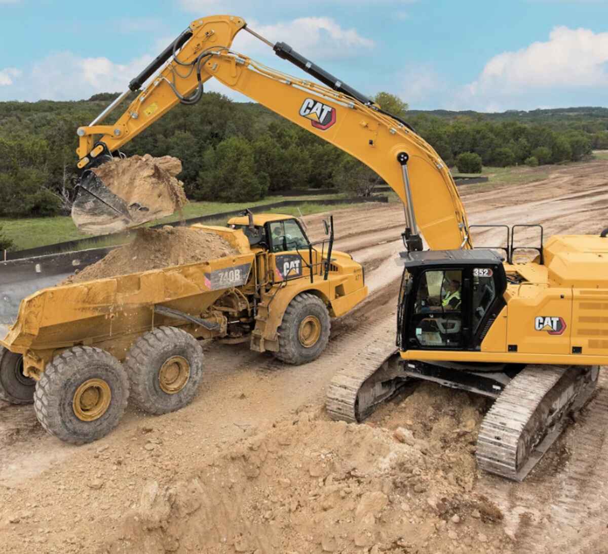 Cat Boosts The Tech For 2025 Excavators To Speed Up Digging, Loading ...